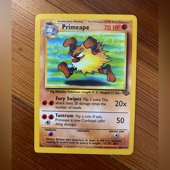 Pokemon | Toys | Jungle Primeape | Poshmark